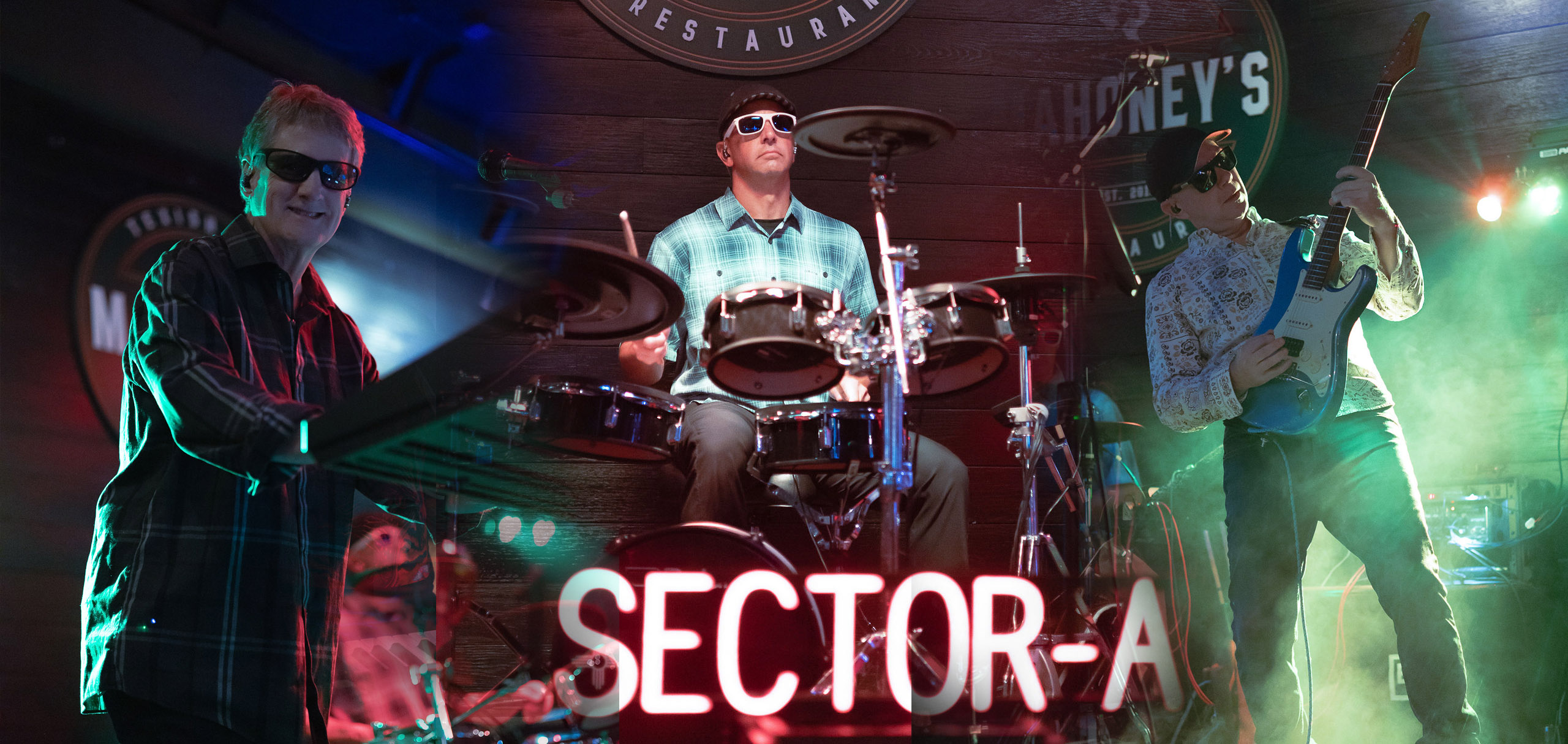 Sector-A | Houston Live Music | Rock and Pop Covers and 80's Tribute